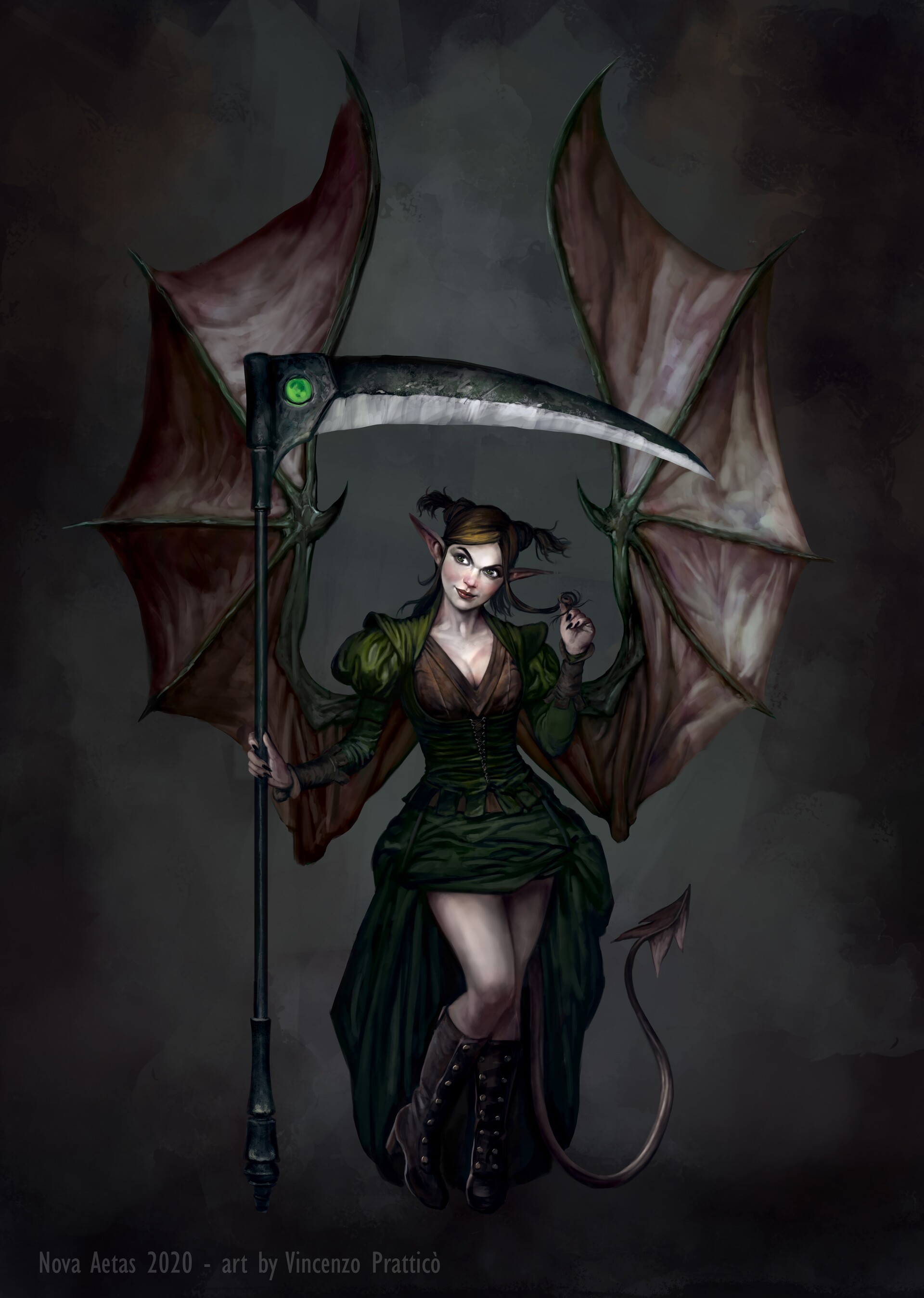 Nyx - Nova Aetas by Vincenzo Pratticò | Scrolller