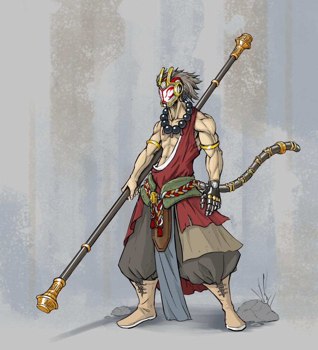 [OC] A Sun Wukong Character | Scrolller