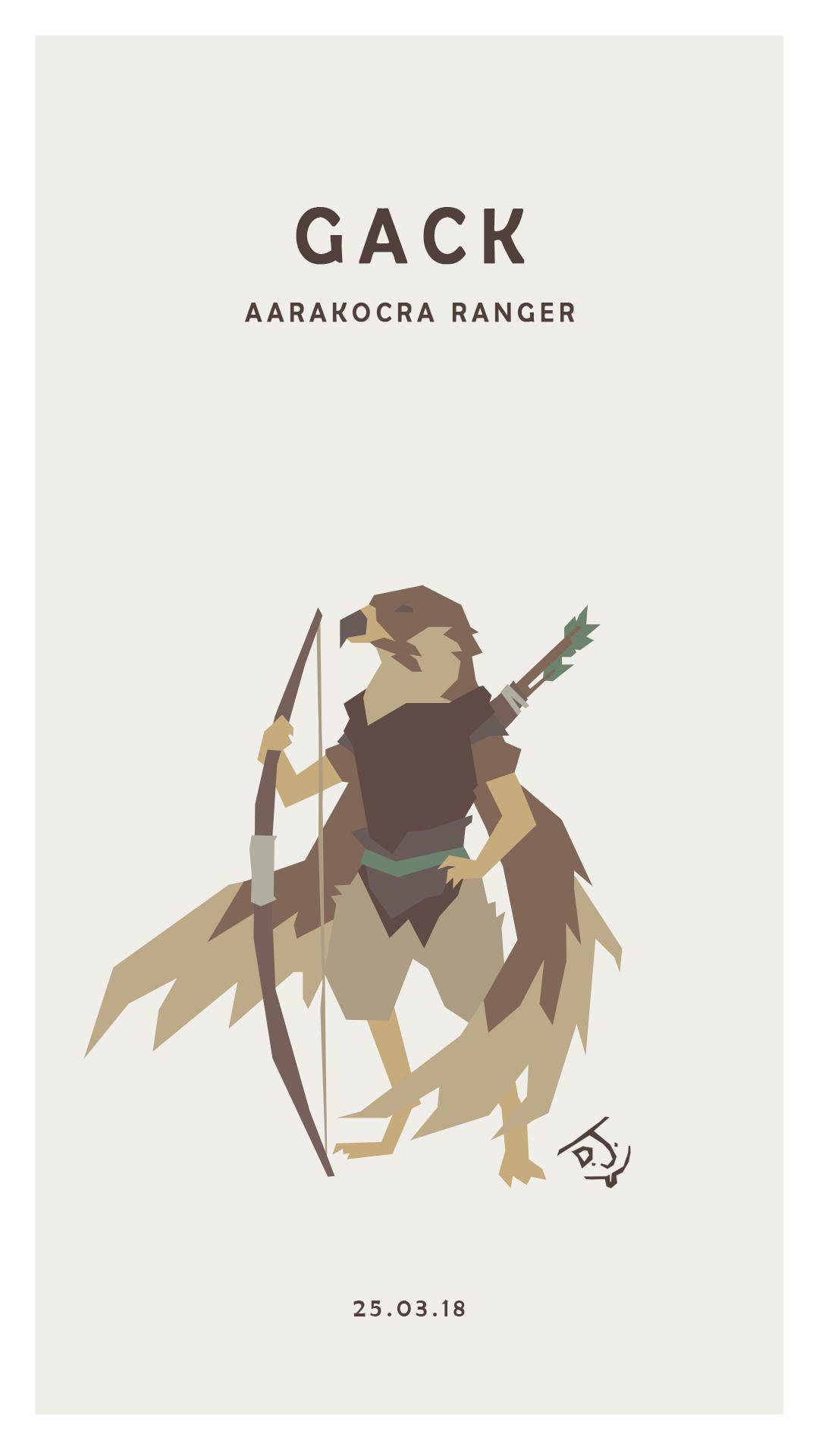 [OC] Aarakocra Ranger | Scrolller