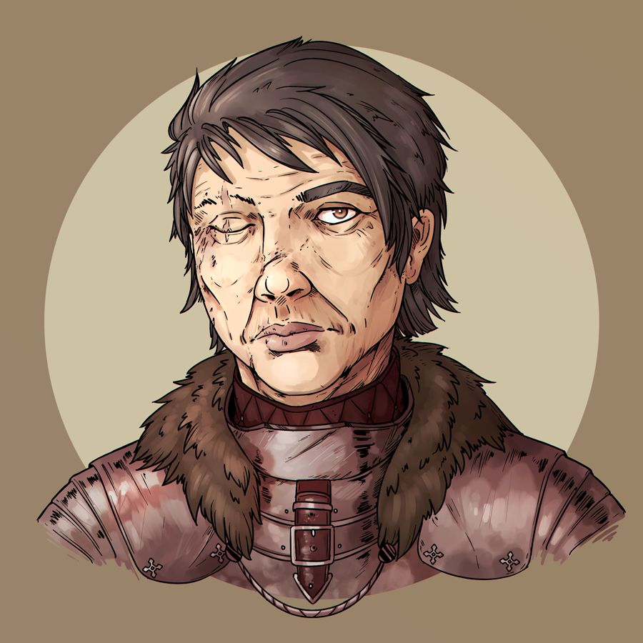 [OC] [Art] An old human cleric | Scrolller