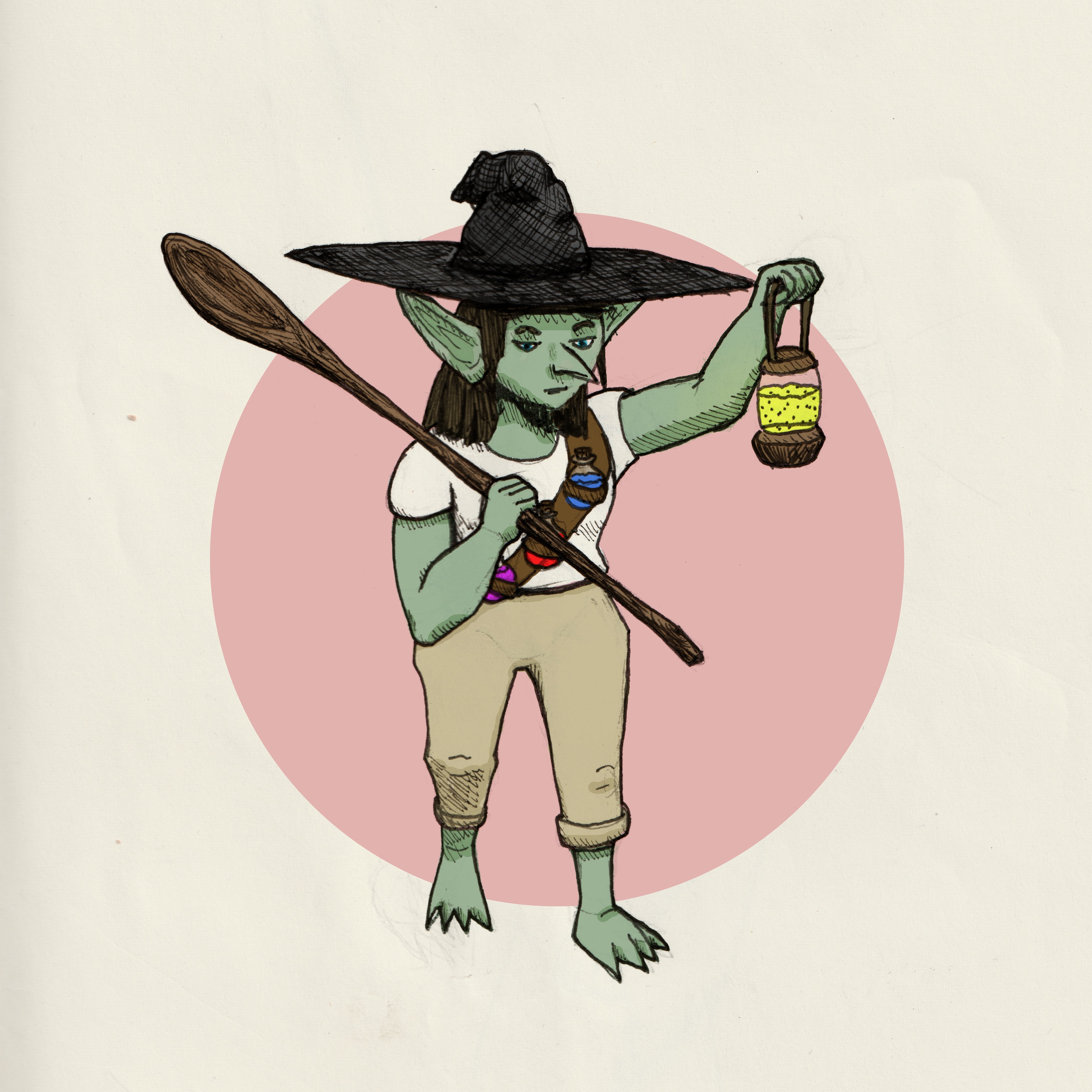 [OC] [ART] Goblin Alchemist | Scrolller
