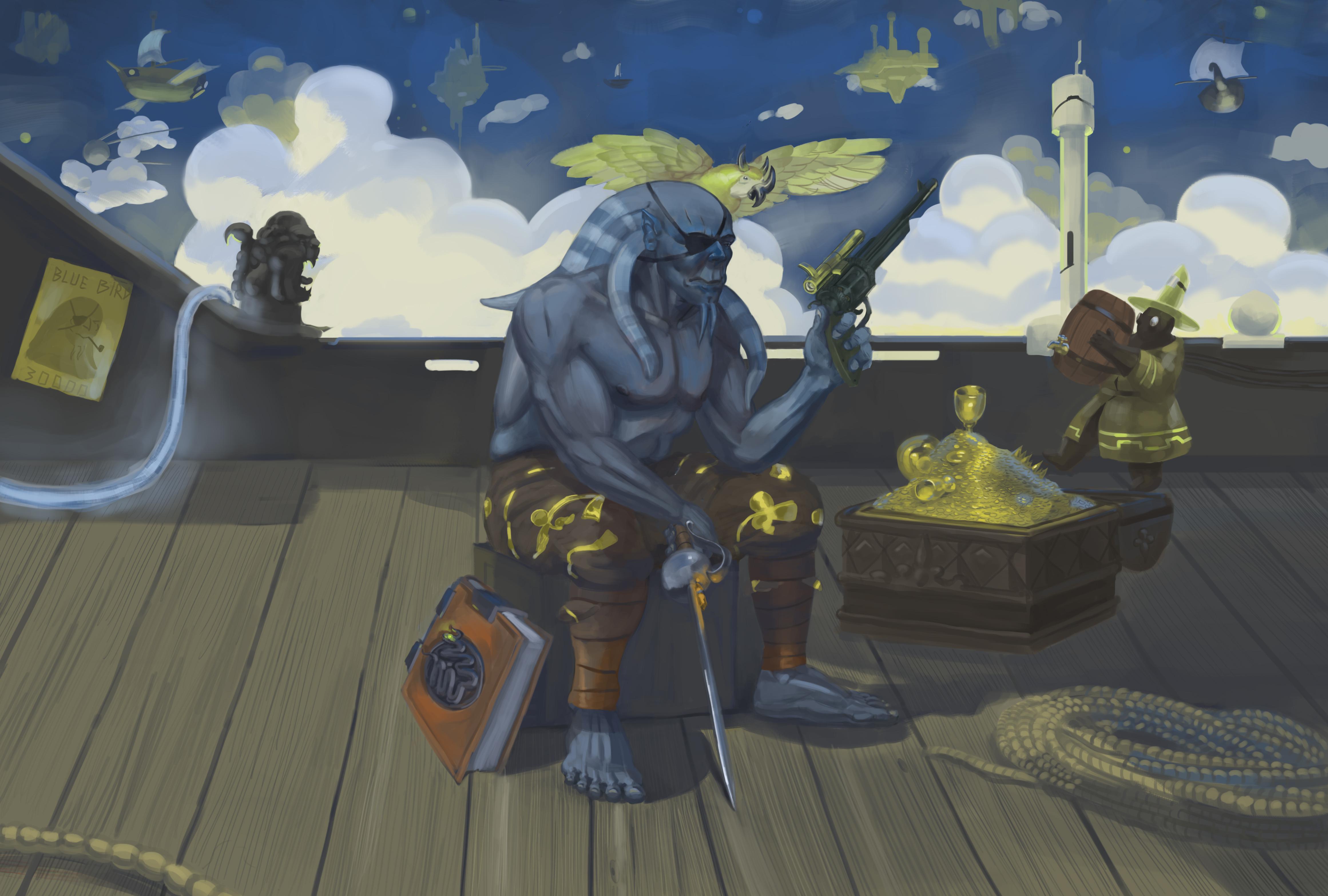 [OC] Pirate aliens | Scrolller