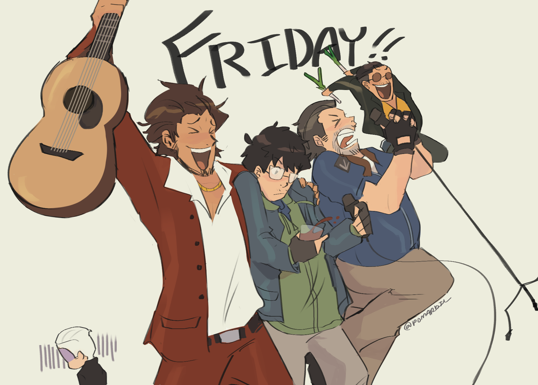 [OC] FRIDAY WITH THE BOYS | Scrolller