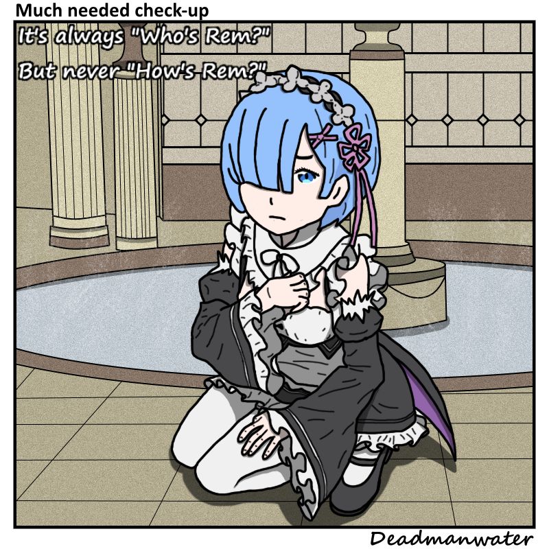 [OC] I drew Rem | Scrolller