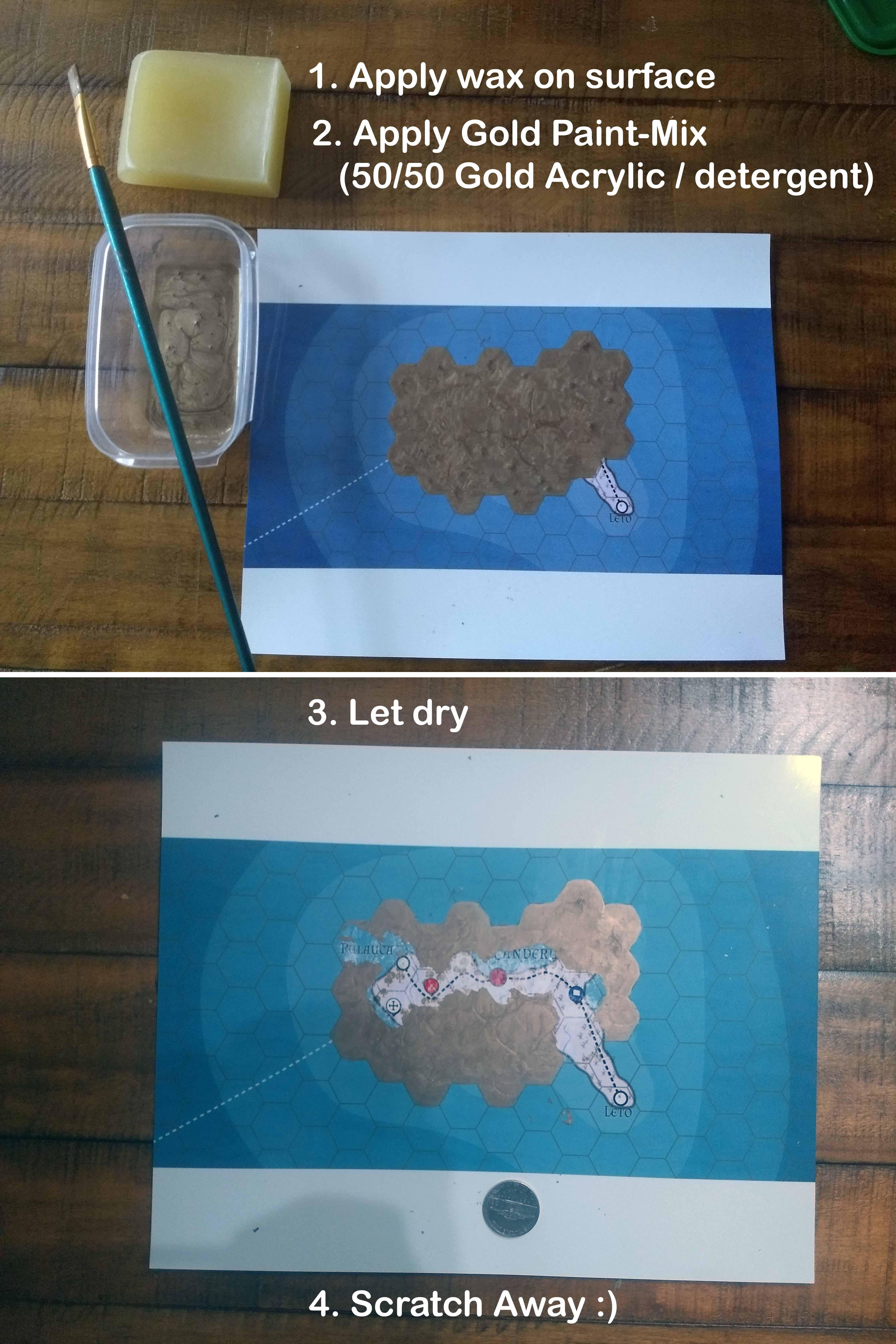 [OC]I made my own Scratch Map for my PCs to explore | Scrolller