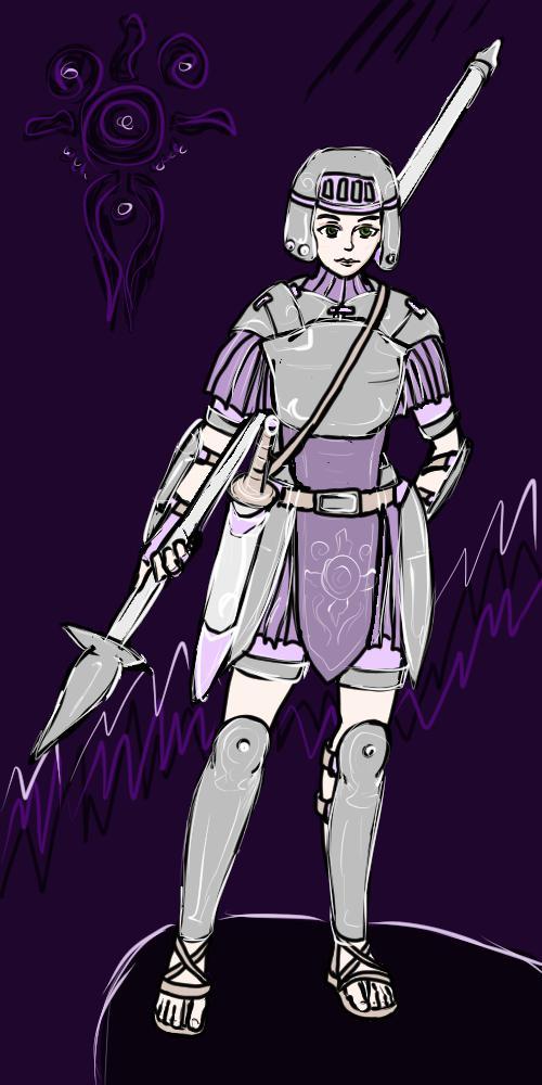 [OC] Imperial soldier from a world of female warriors | Scrolller