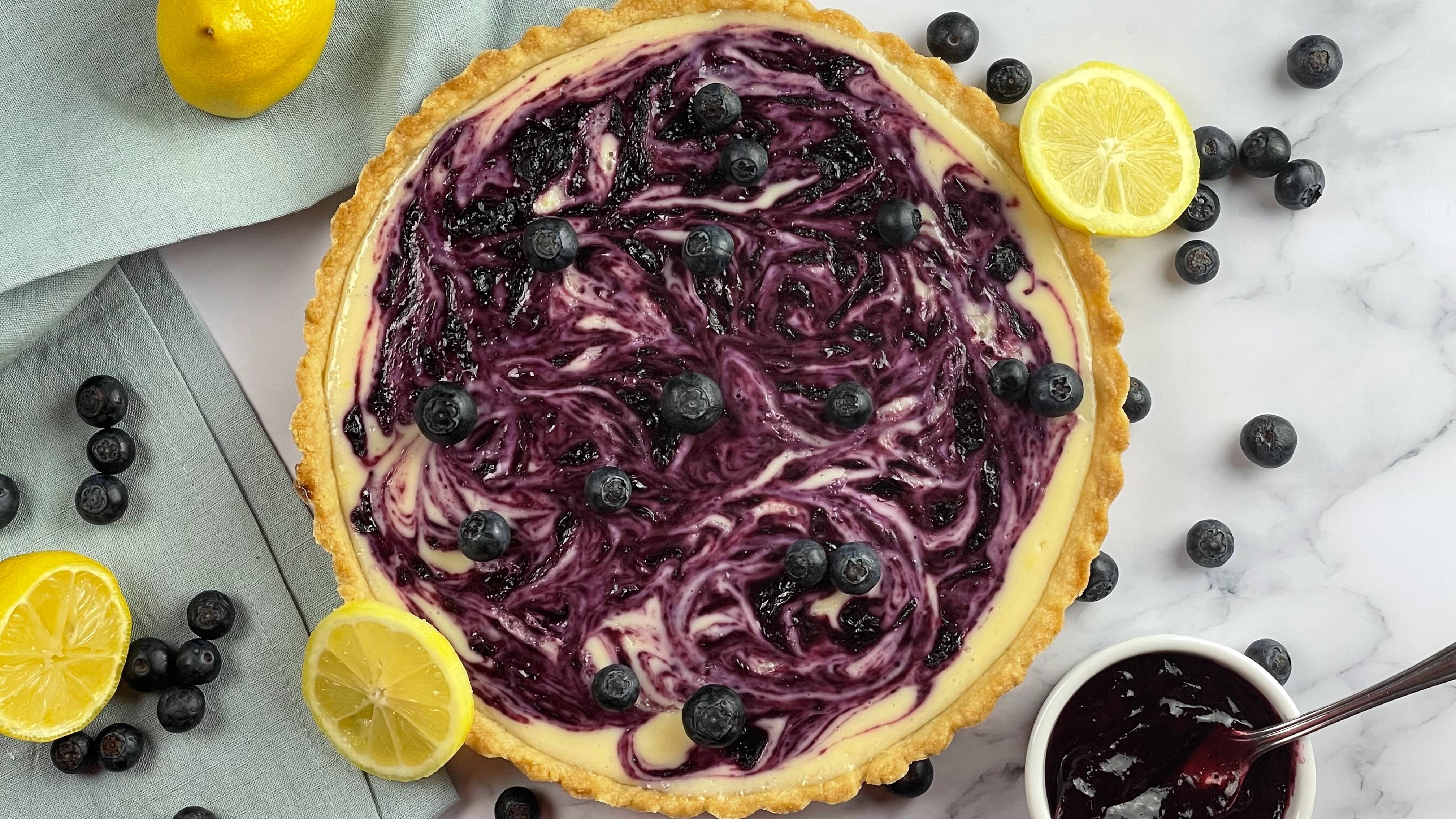 [OC] Lemon Blueberry Tart | Scrolller