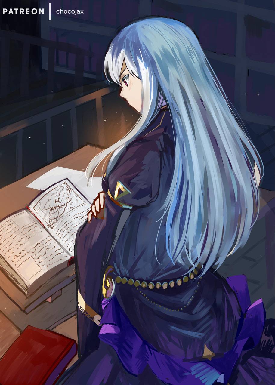 [OC] Lysithea looking over some texts | Scrolller