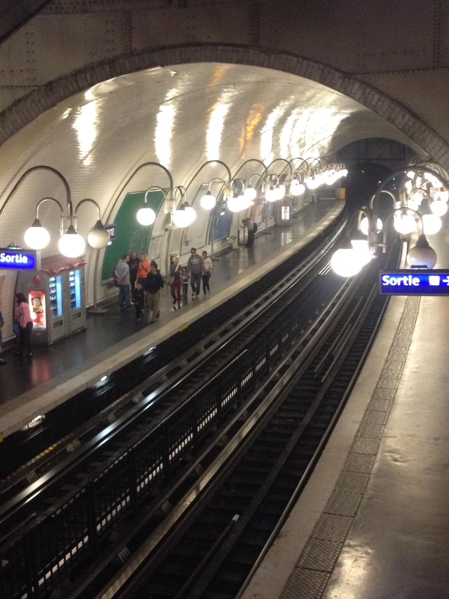 [OC] Metro station Cité, Paris 2014. #emptynesterstravel | Scrolller