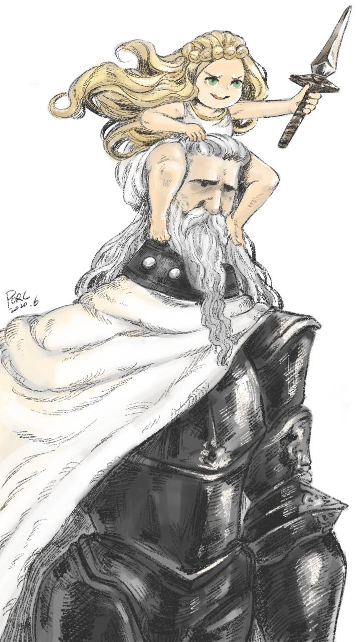 [OC] Old Knight and little warrior | Scrolller