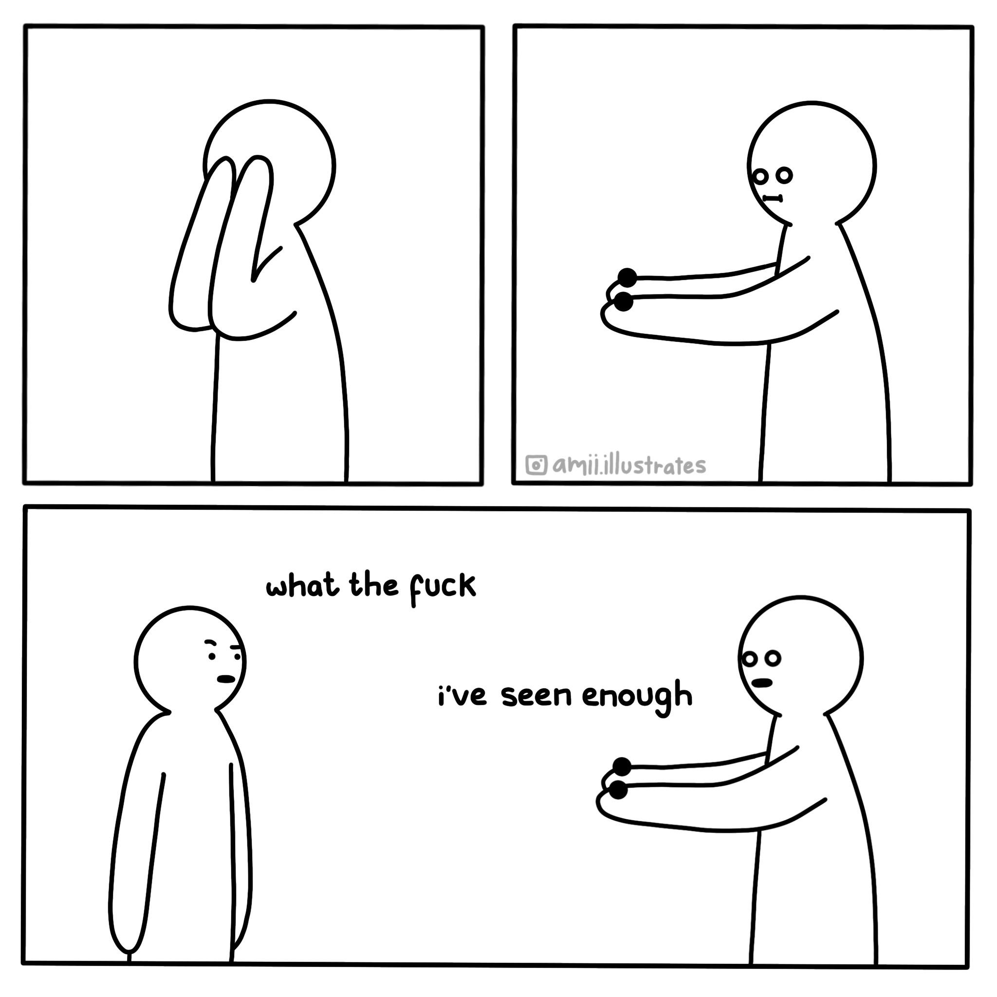 [OC] Seen Enough | Scrolller