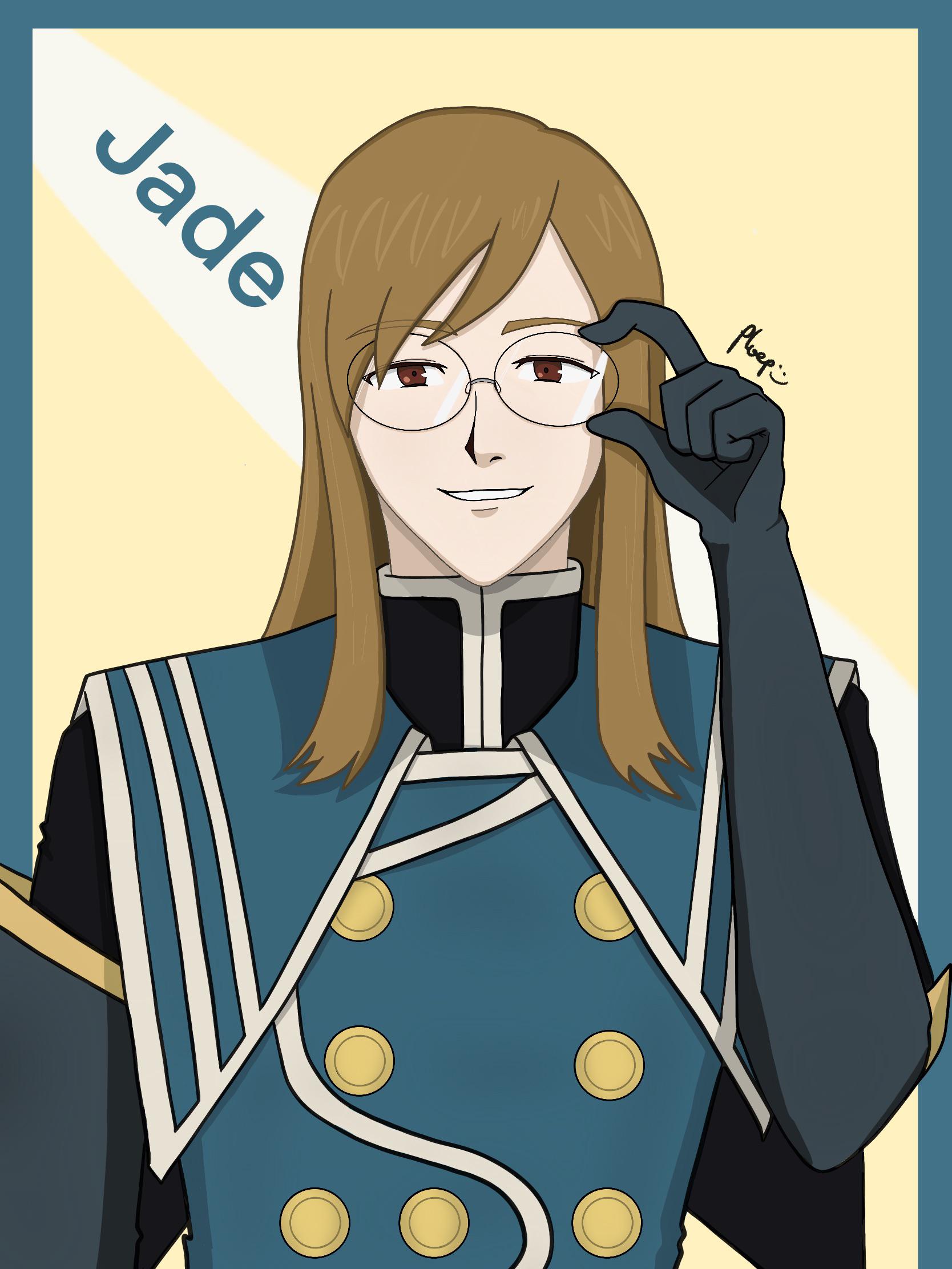 [OC] Tales of the Abyss - Jade Curtiss Fanart | Scrolller