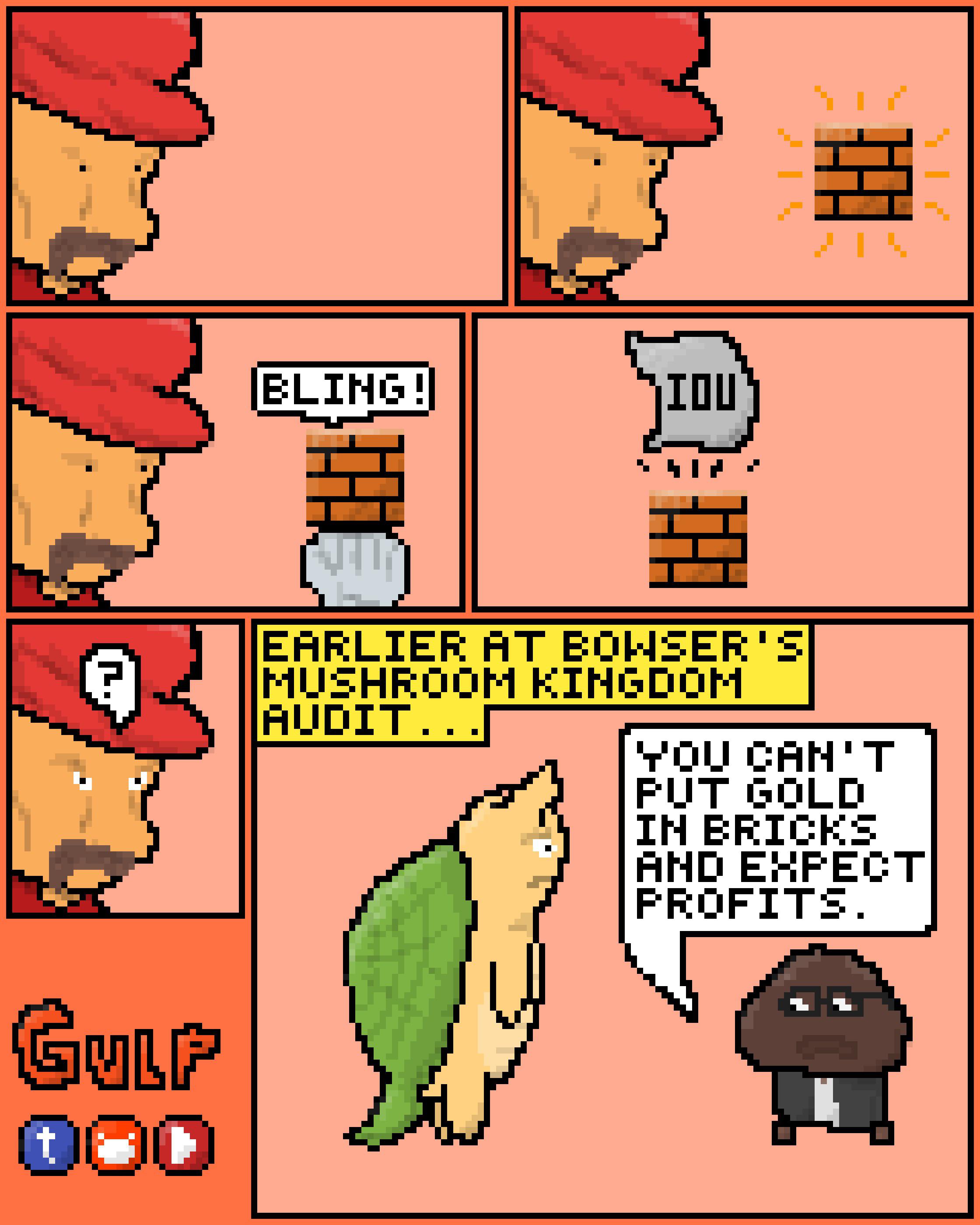 [OC] The Mushroom Kingdom is defeated by the IRS! | Scrolller