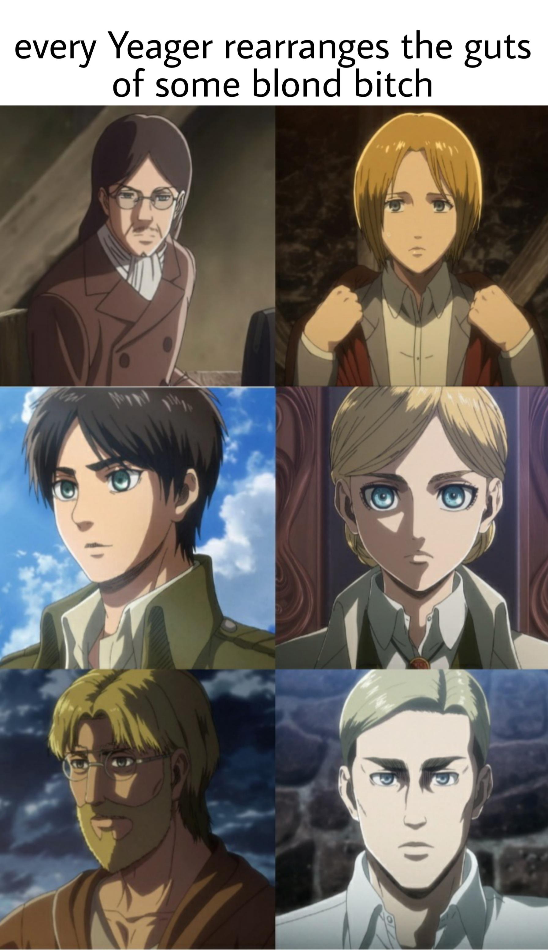 (OC) Yeager men and their hoes | Scrolller