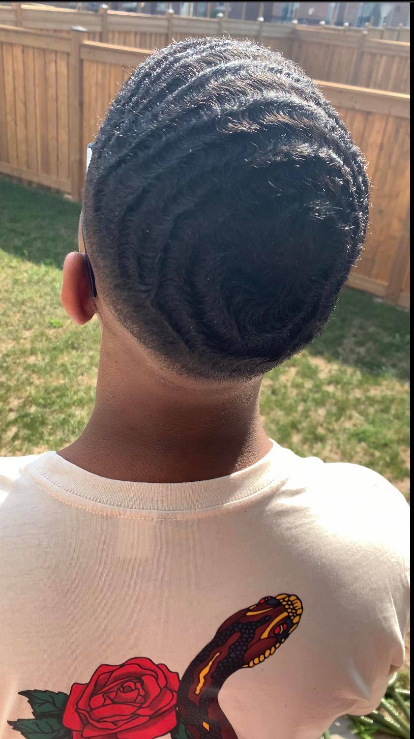 Off a fresh drop fade cut‼️ Started wavin in March | Scrolller