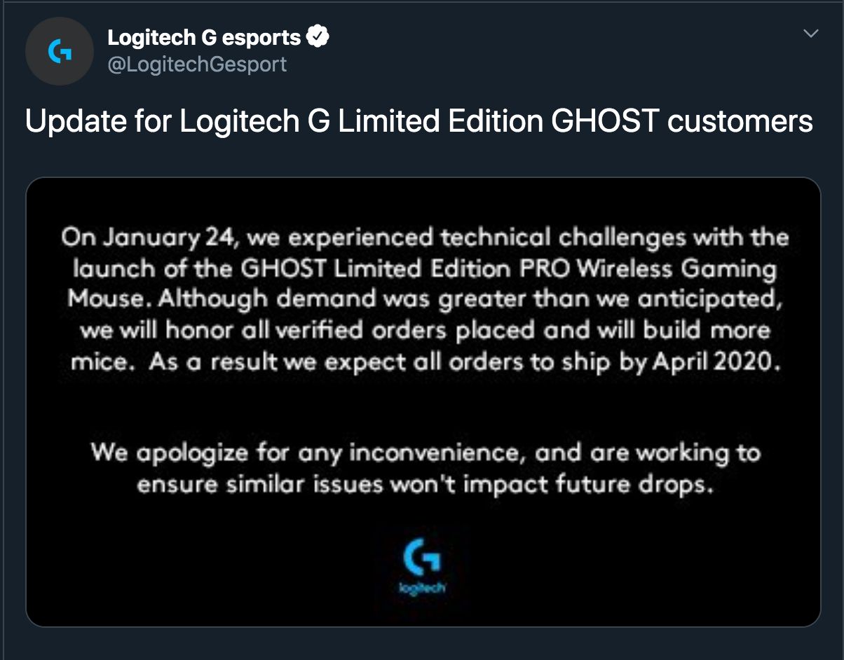 Official Update on GPW Ghost | Scrolller
