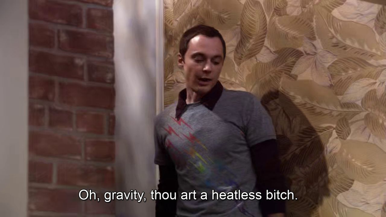 Oh Gravity. | Scrolller