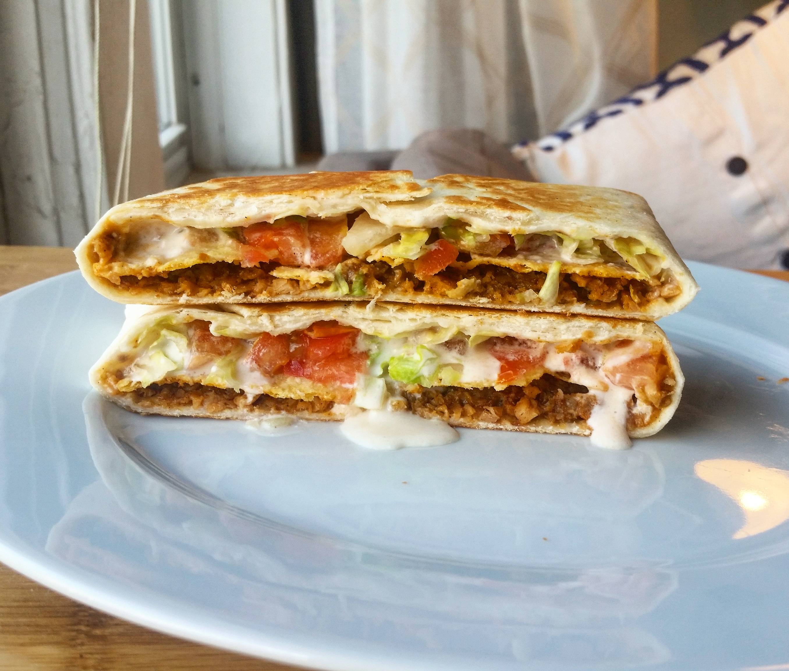 Oh hell yes - homemade vegan crunchwrap supremes! | Scrolller