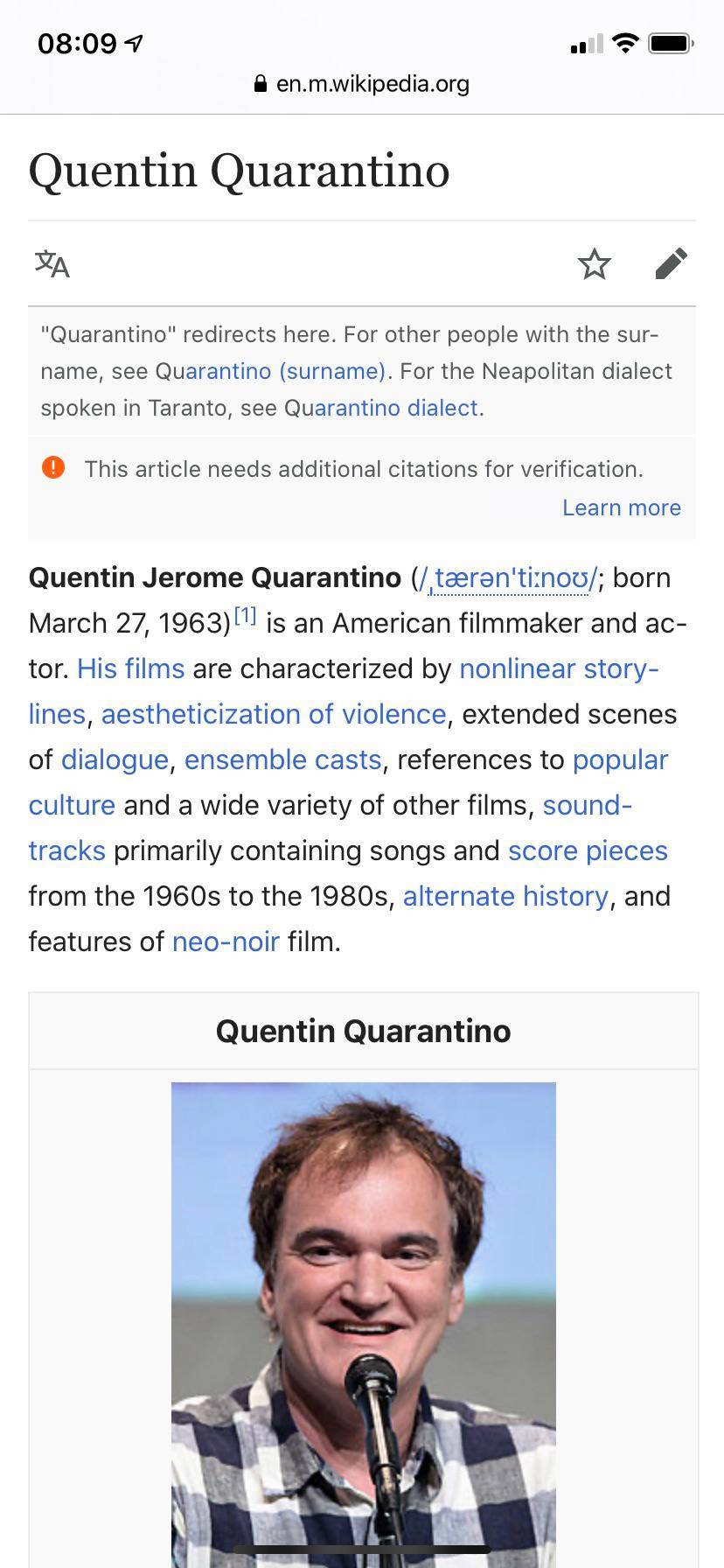 Oh Quentin... | Scrolller