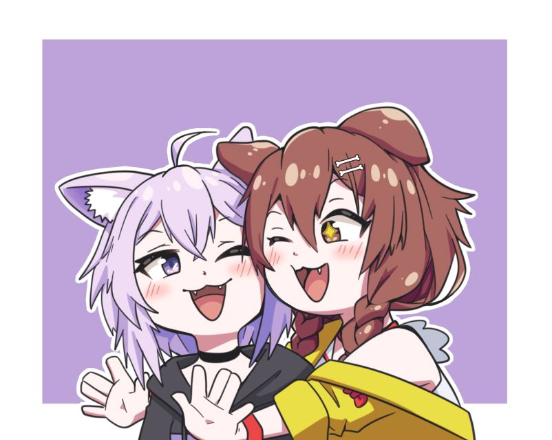 Okayu x Korone | Scrolller