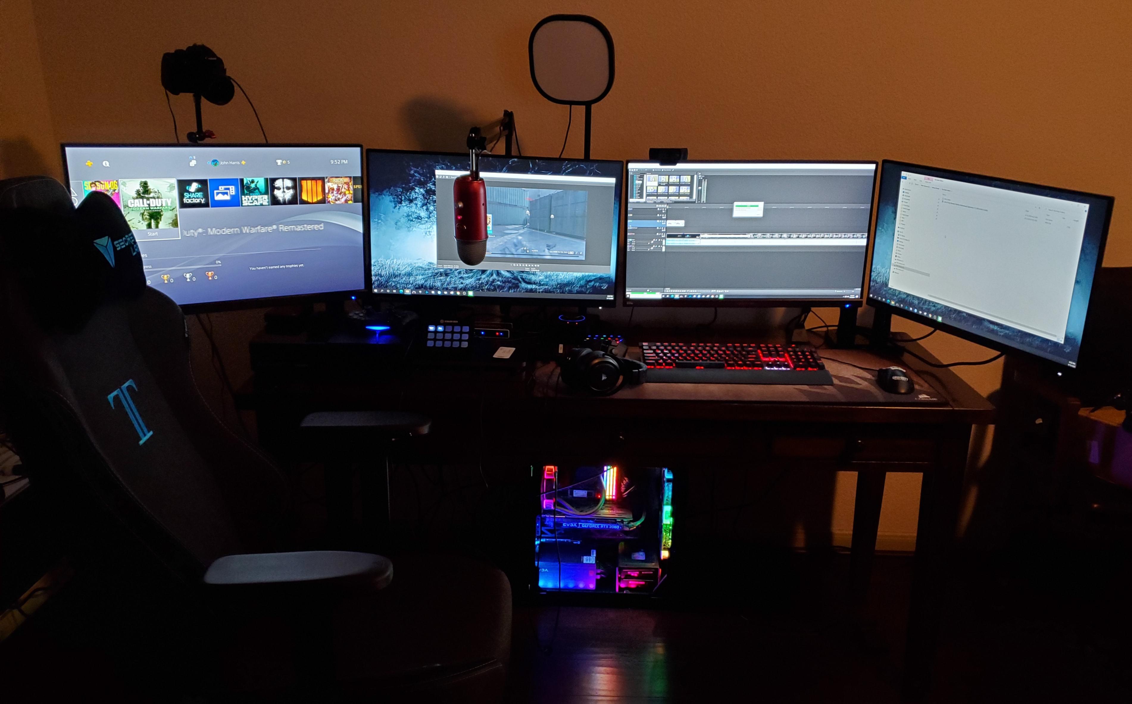 Old man desk battle station | Scrolller