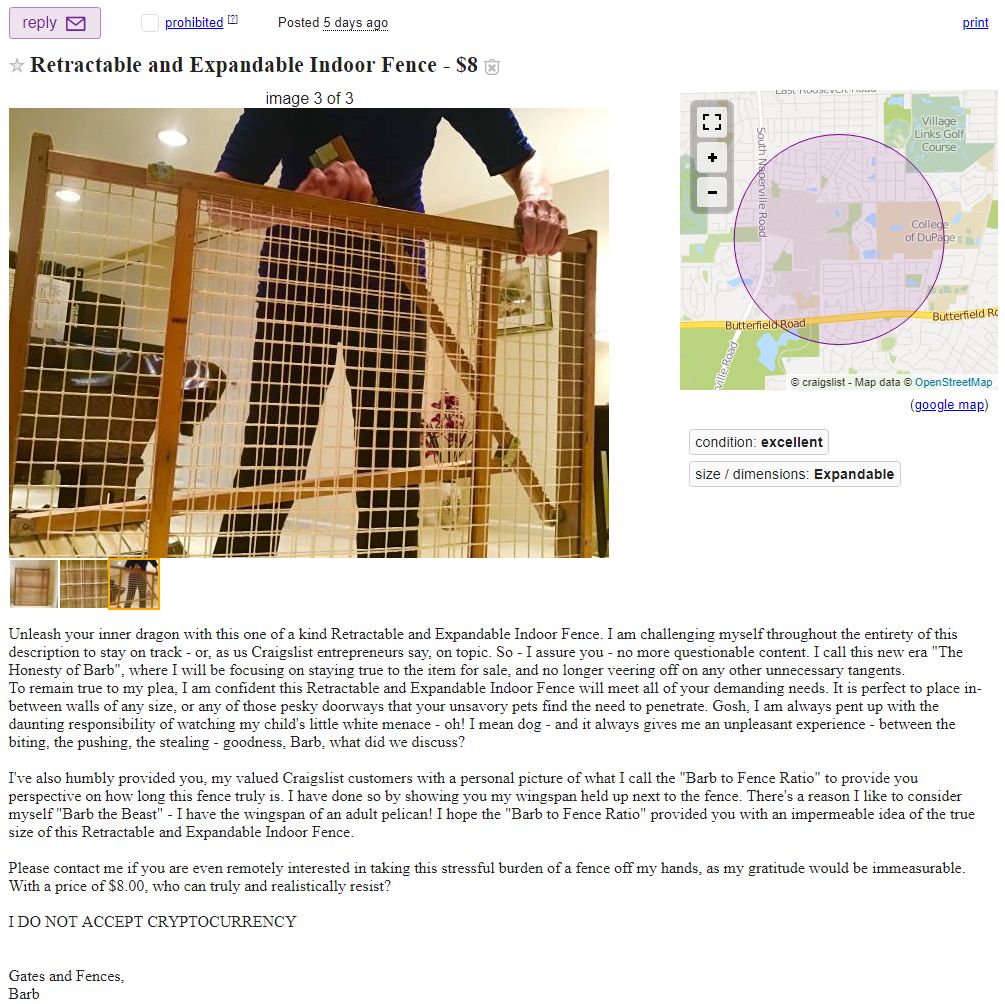 Old man really wants to get rid of his fence. | Scrolller