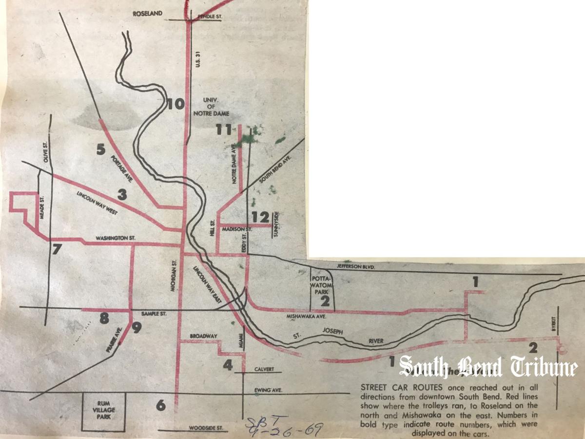 Old Streetcar Route Map | Scrolller