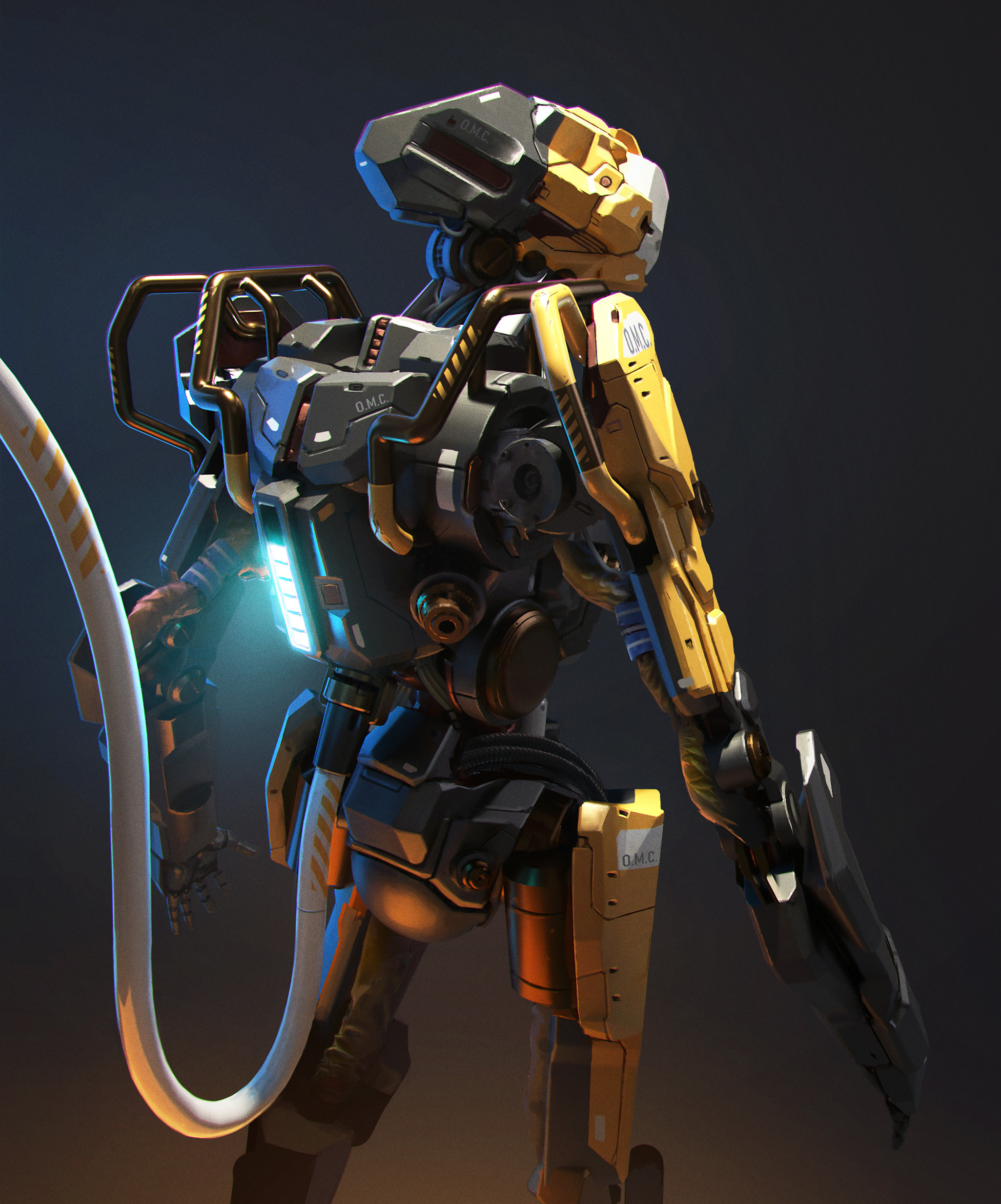 OMC 2021 Droid by Gavin Manners | Scrolller