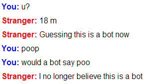 Omegle Not a Bot | Scrolller