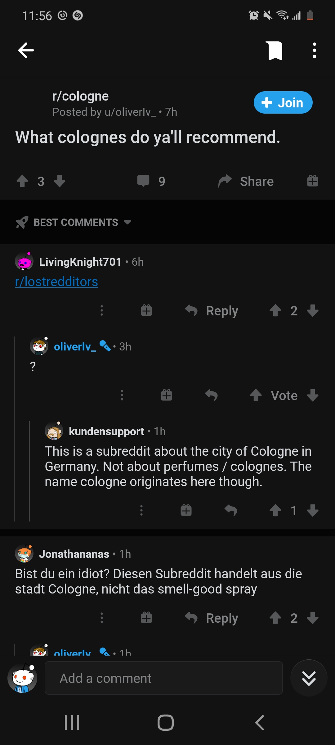 On a subreddit about the city of Cologne | Scrolller