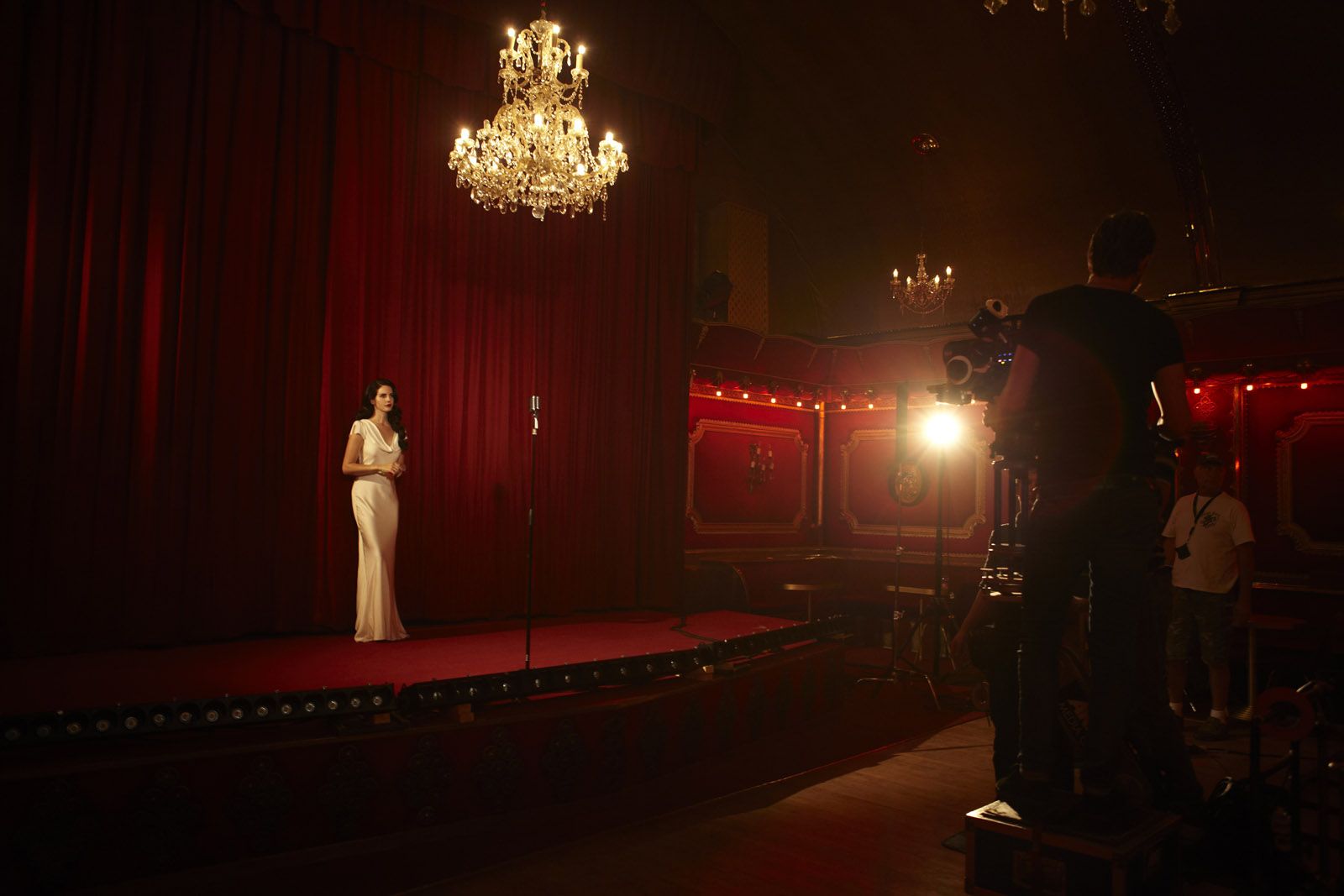 On set of the Burning Desire MV with Nicole Nodland 2013 | Scrolller