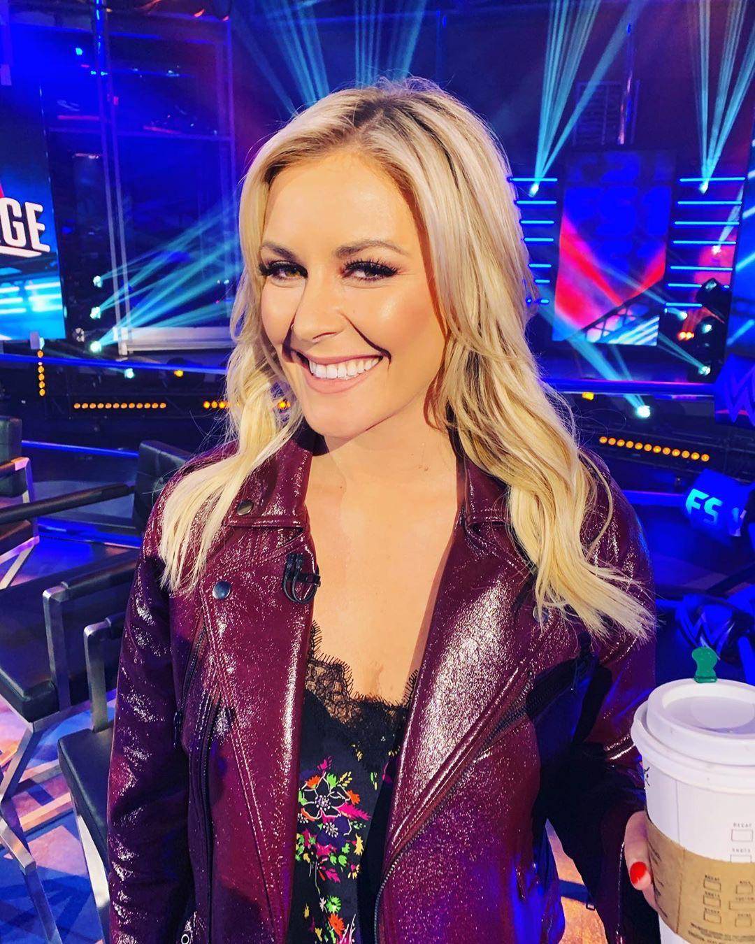 On set of WWE Backstage | Scrolller