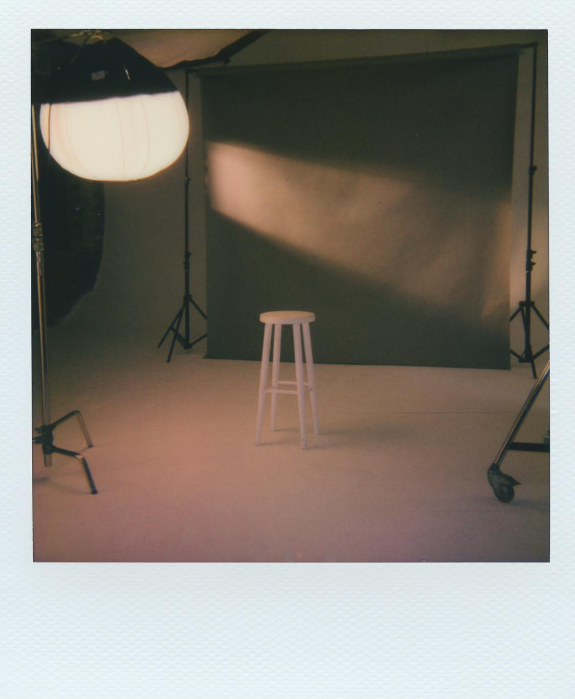 On set | Polaroid Impulse AF | Colour 600 | Scrolller
