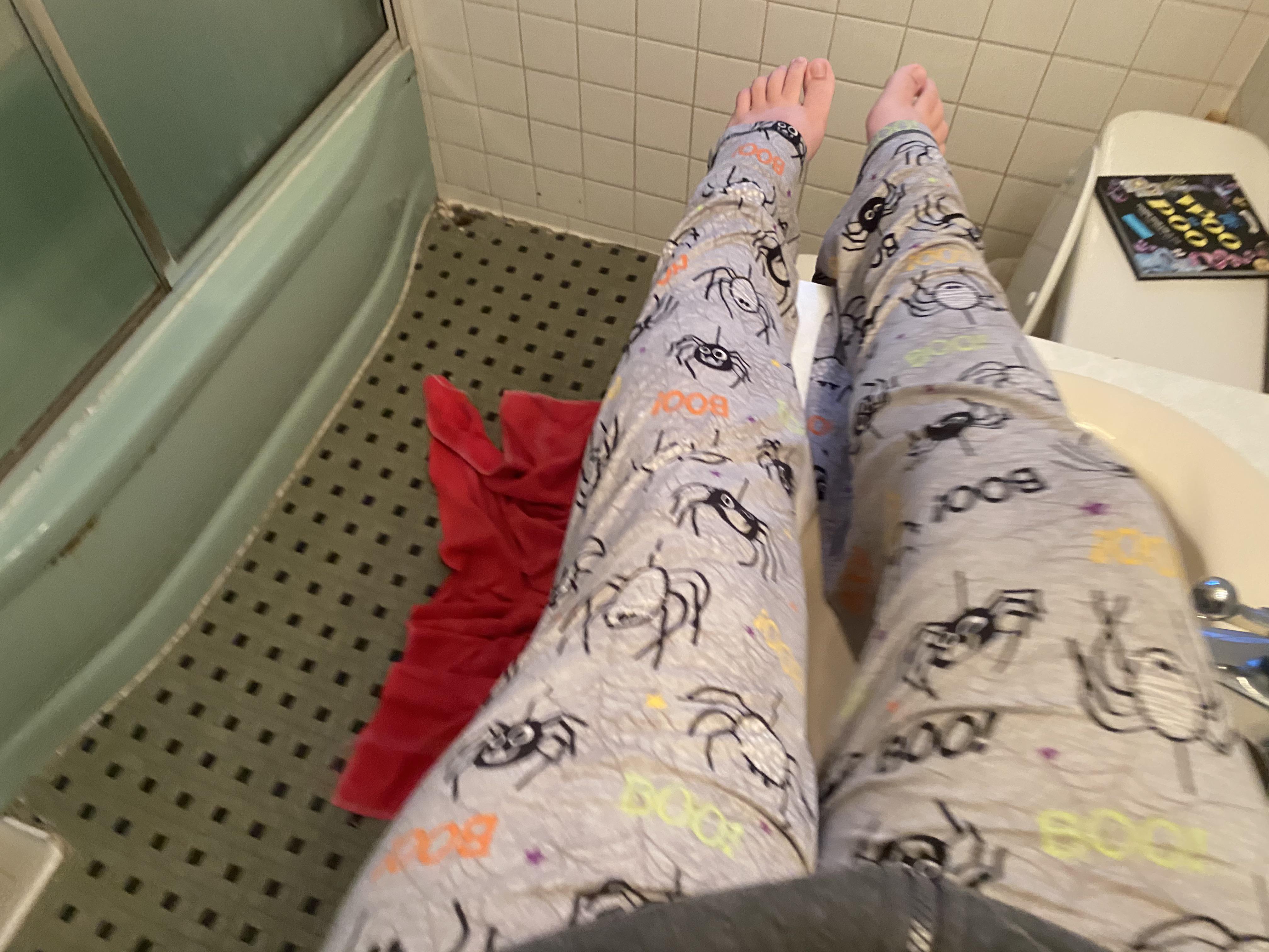 On the bathroom counter :P | Scrolller