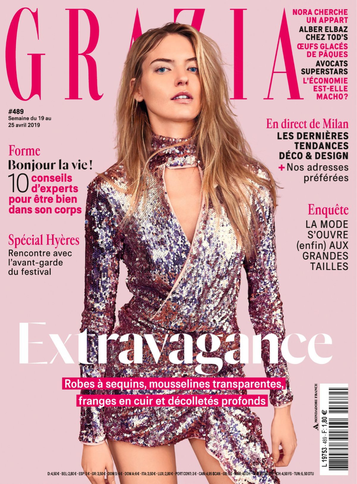 On the cover of 'Grazia' | Scrolller