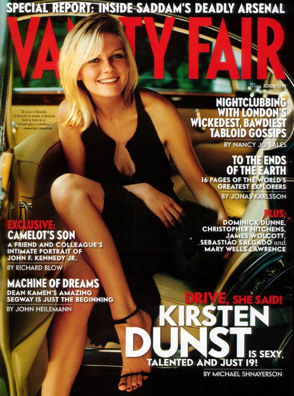 On the Cover of Vanity Fair. May 2002 | Scrolller
