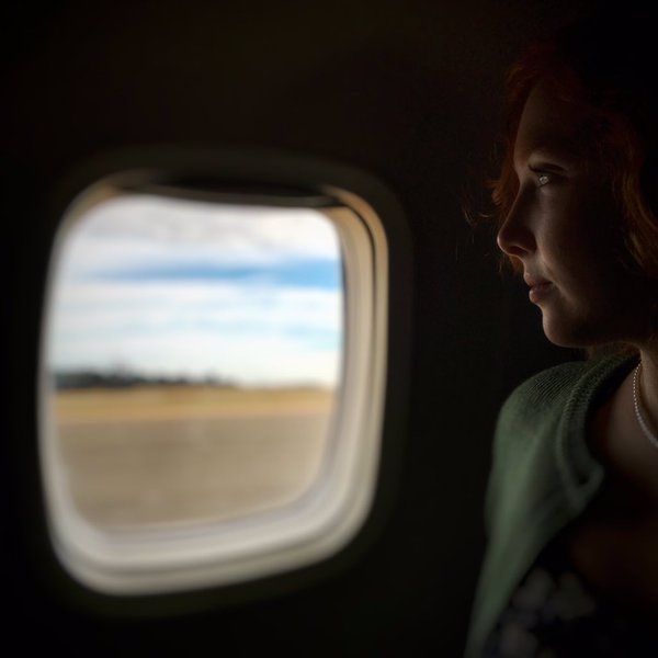 On the plane. | Scrolller