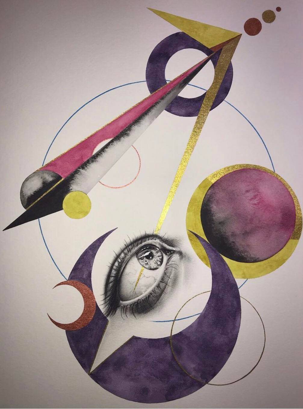 One of my space themed pieces from a few weeks ago. I hope you like it | Scrolller