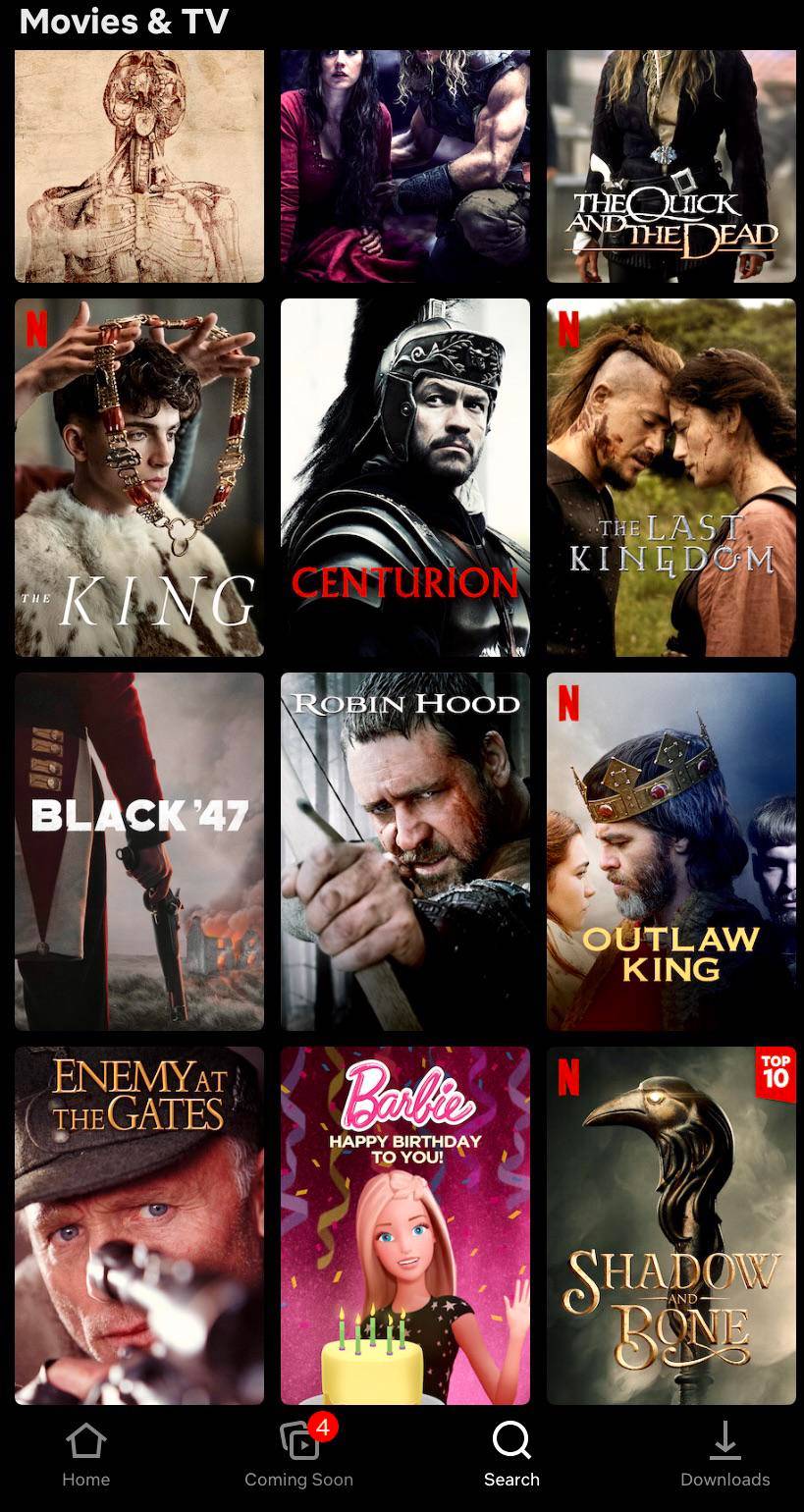 One of these Netflix recommendations is not like the other ones. One of these films just doesn’t ...