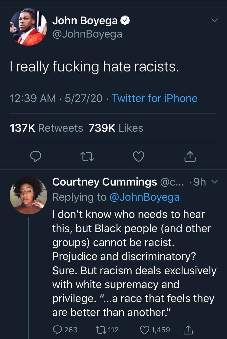 One sided racism | Scrolller