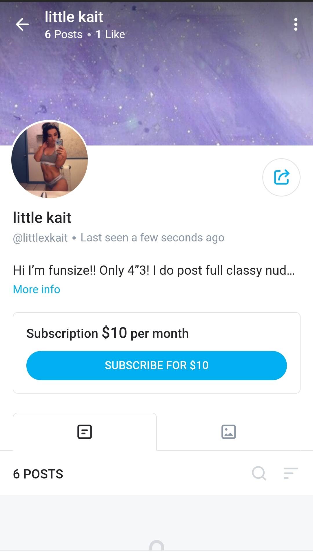 One to keep an eye on when she's got more posts | Scrolller