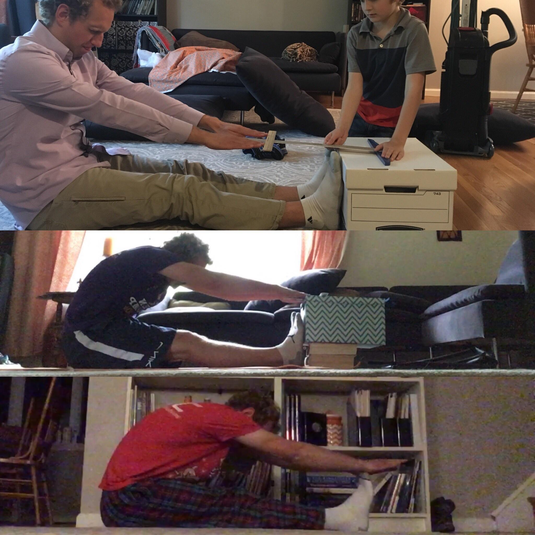 One year sit-and-reach progress | Scrolller