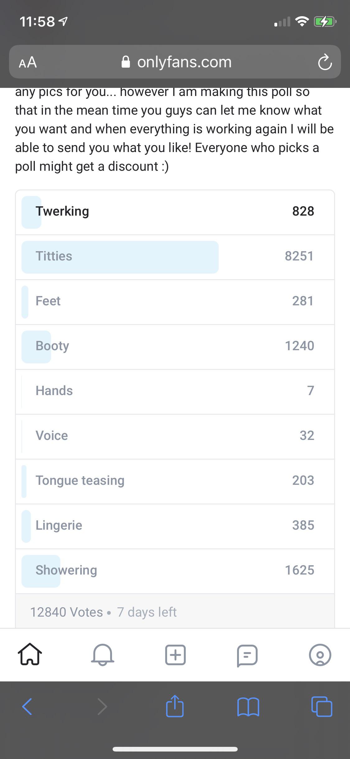 Only fans poll | Scrolller