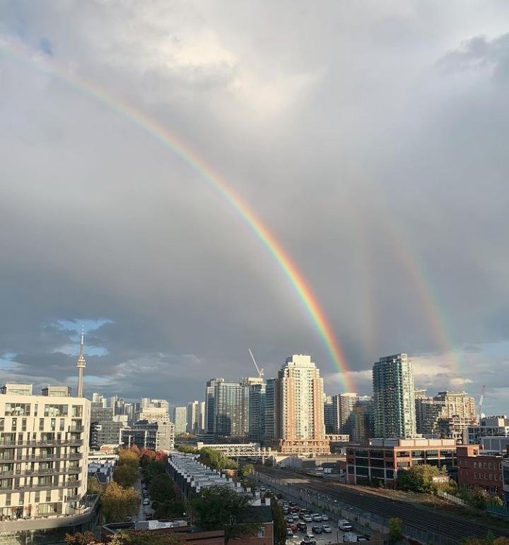 🔥 Ontario Triple Rainbow | Scrolller