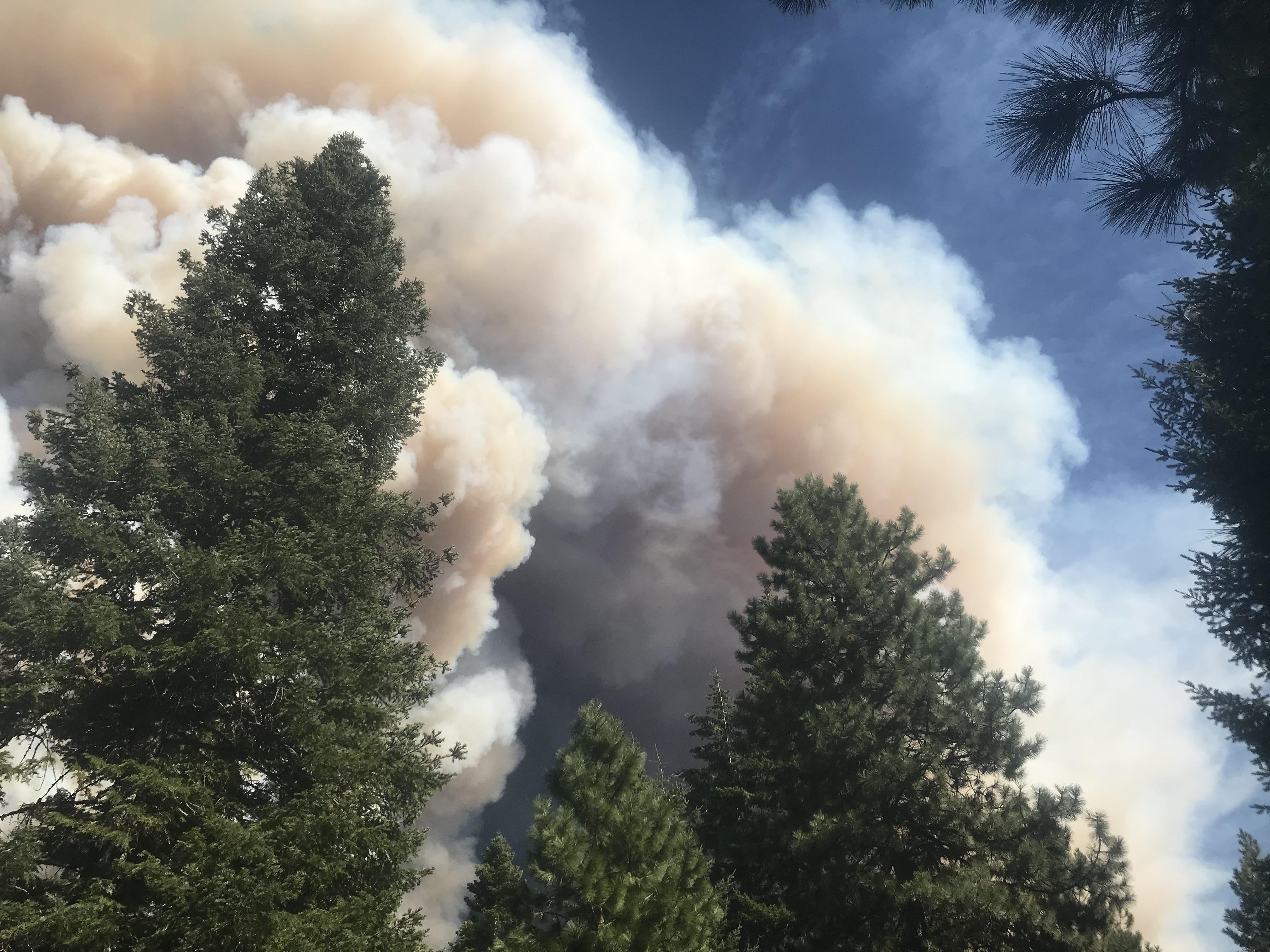 Oregon White River Fire Blowing Up | Scrolller