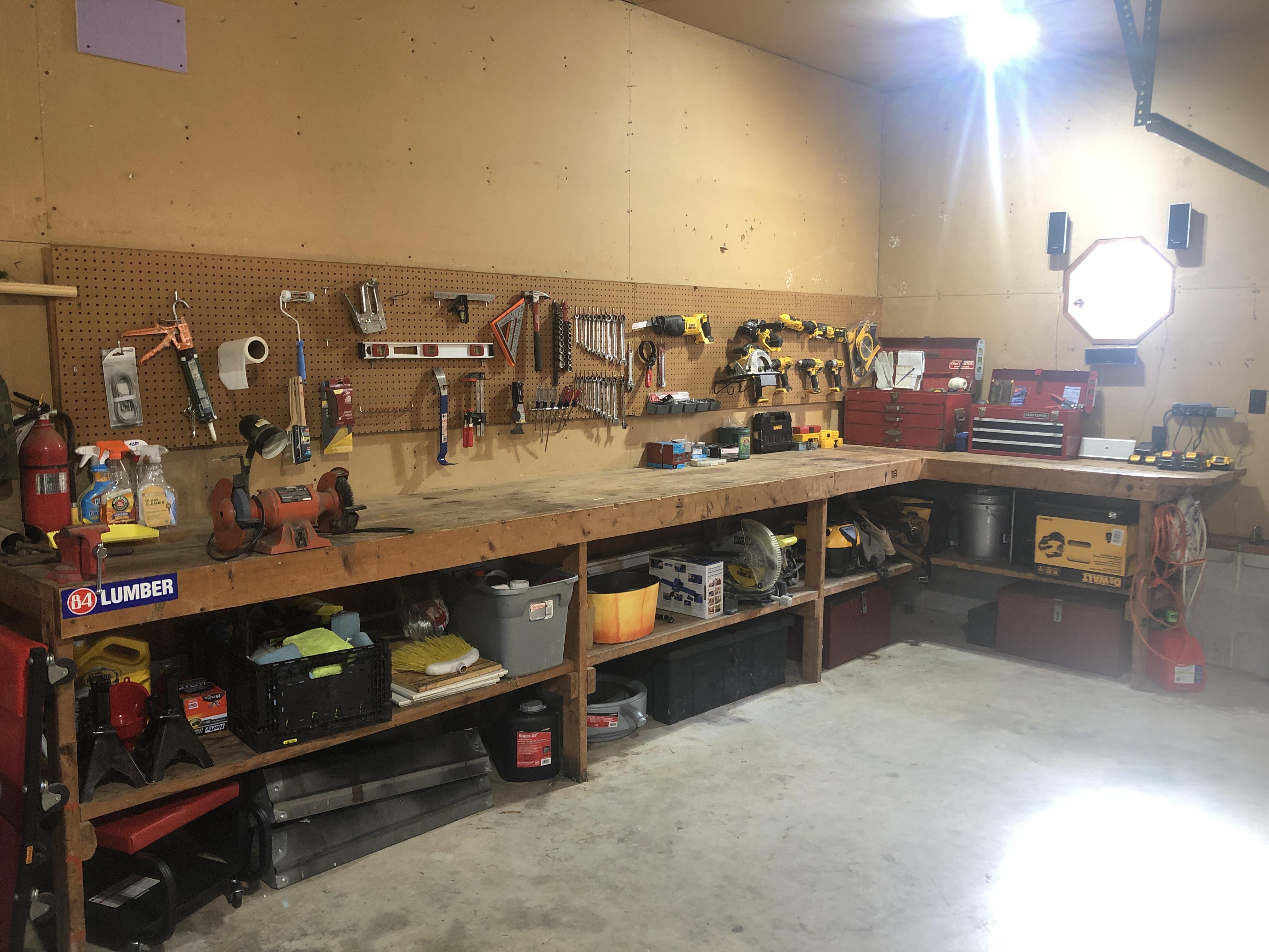 Organized the bench | Scrolller