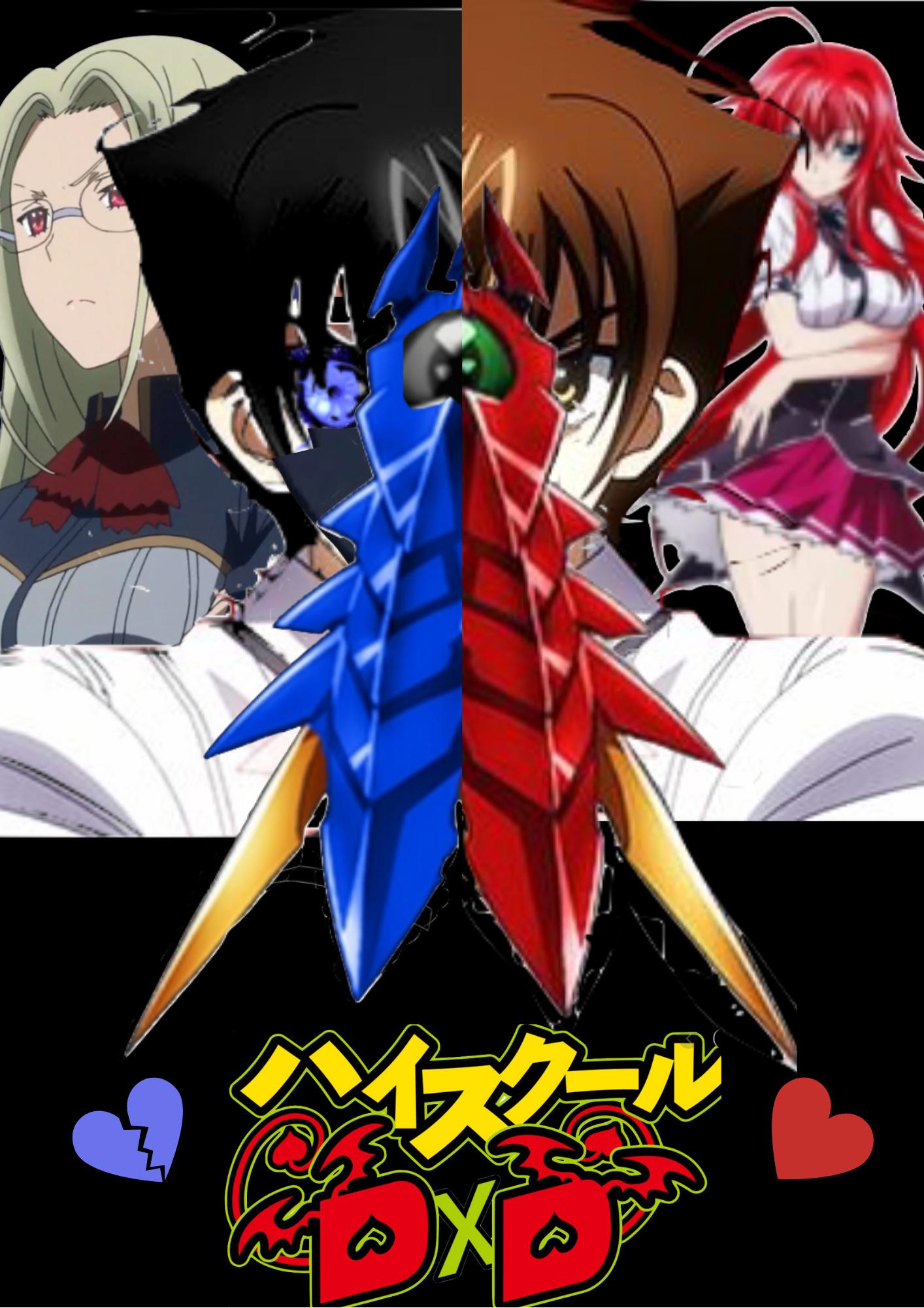 Original fan art by me. Poster for high school dxd fan fiction alternate dragon | Scrolller