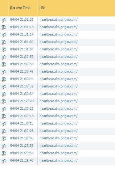 OriginWebHelper on desktop heartbeating every 5 seconds | Scrolller