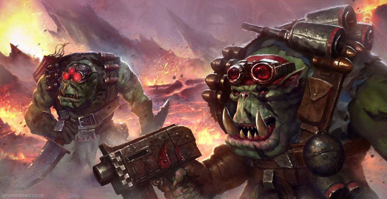 Ork Kommando's by Sam Lamont | Scrolller