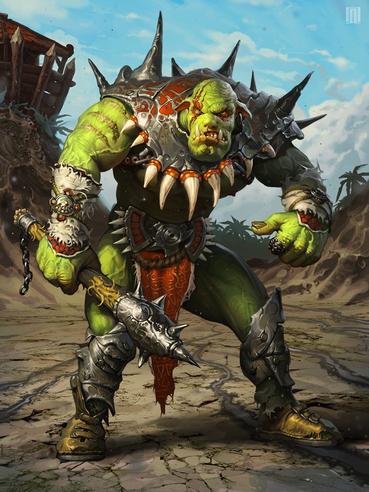 Ork Warrior by Petr Passek | Scrolller